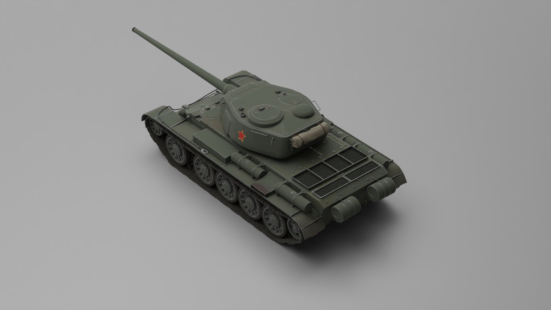 3D T-54 First Prototype - TurboSquid 2138856