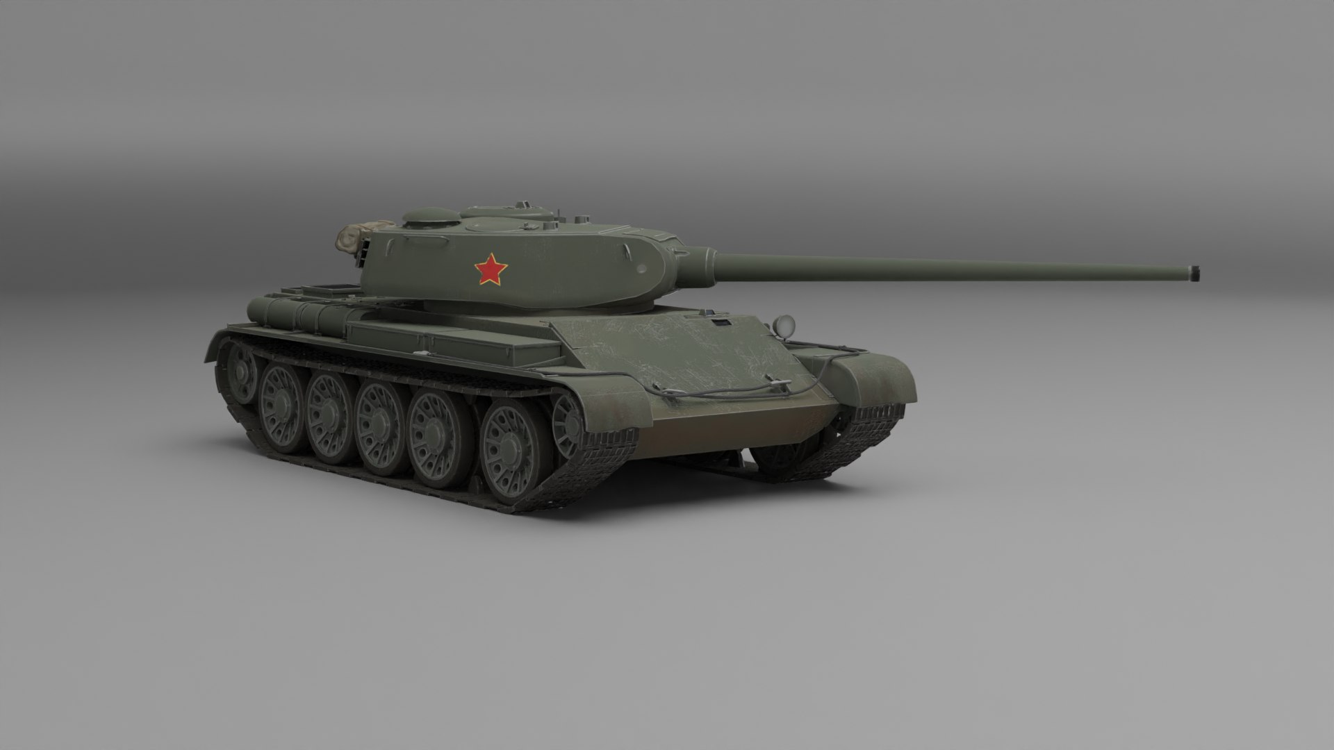 3D T-54 First Prototype - TurboSquid 2138856
