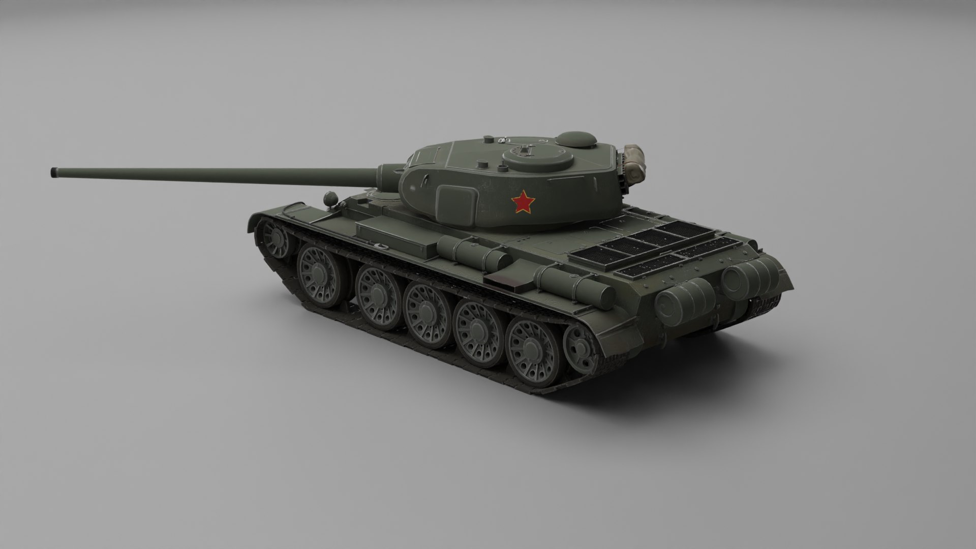 3D T-54 First Prototype - TurboSquid 2138856
