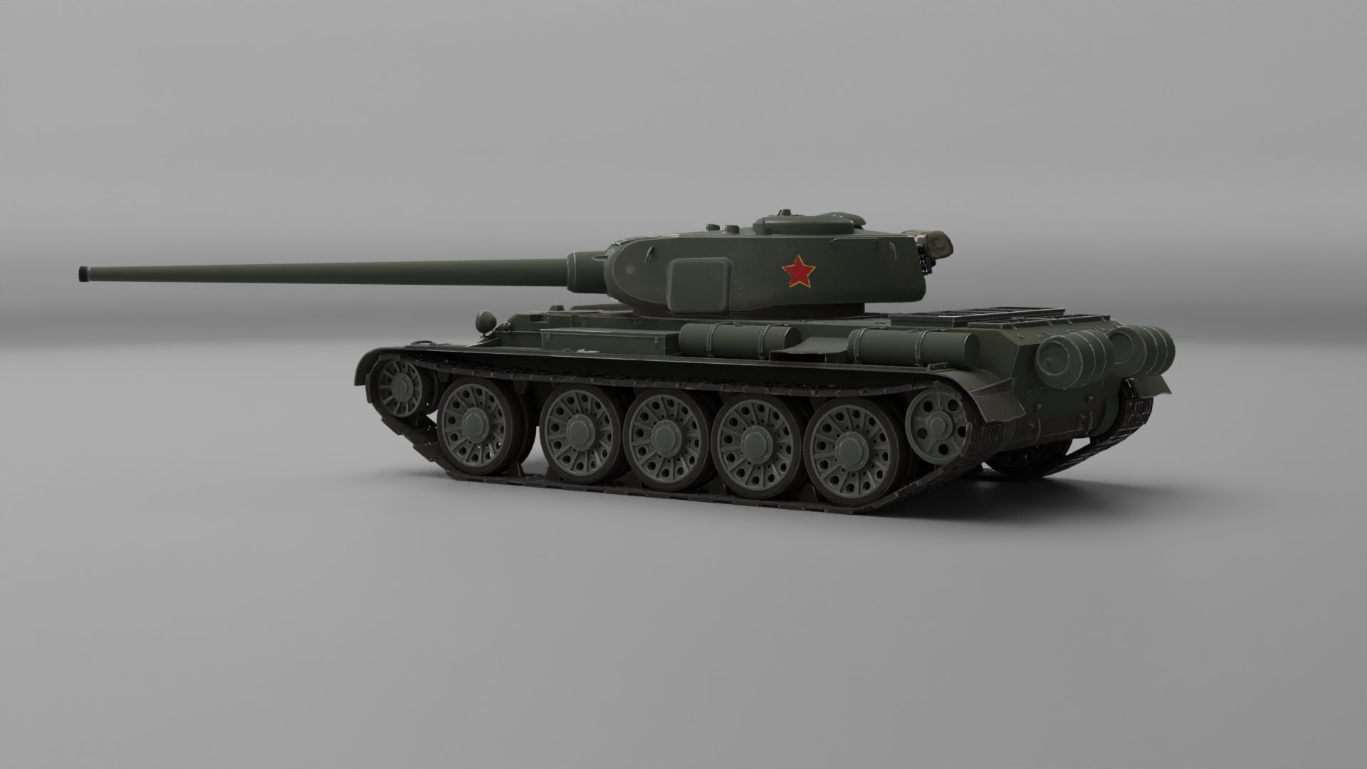 3D T-54 First Prototype - TurboSquid 2138856