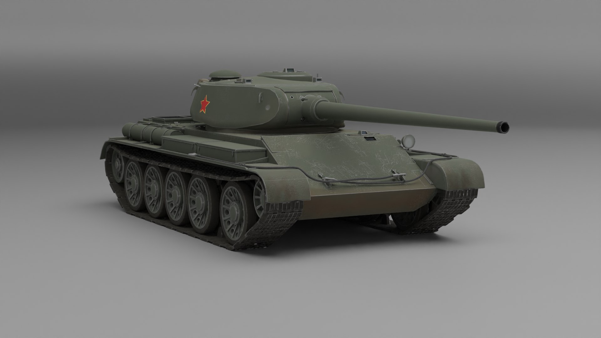 3D T-54 First Prototype - TurboSquid 2138856