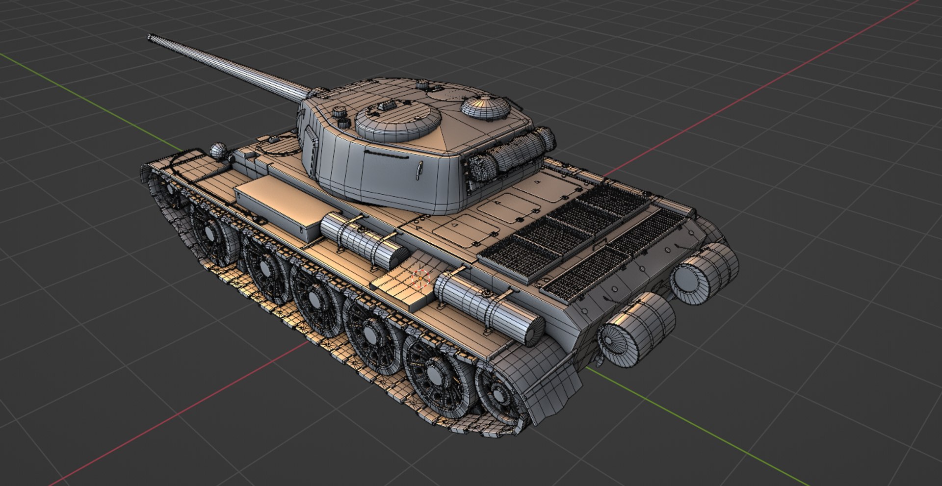 3D T-54 First Prototype - TurboSquid 2138856