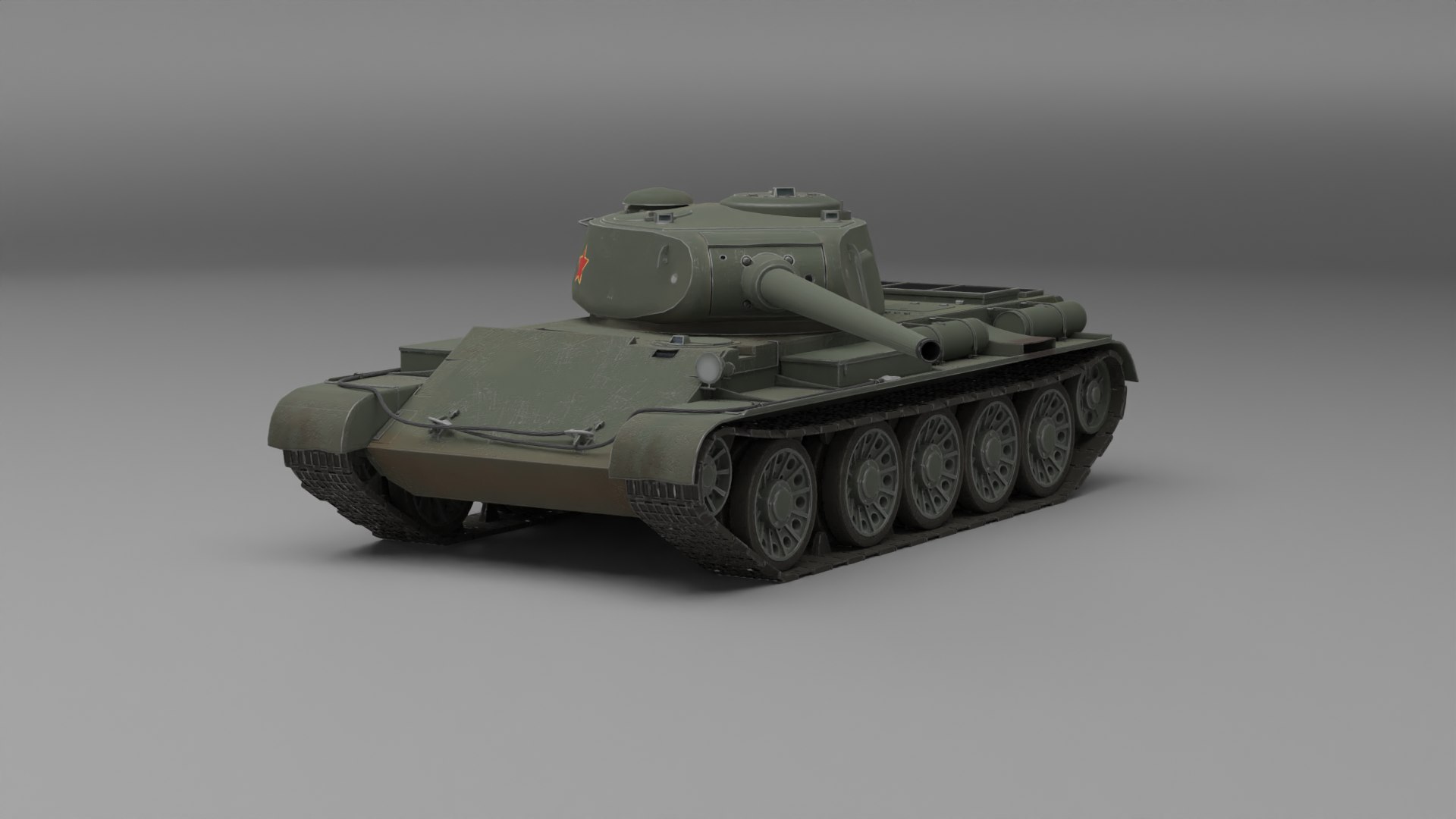 3D T-54 First Prototype - TurboSquid 2138856
