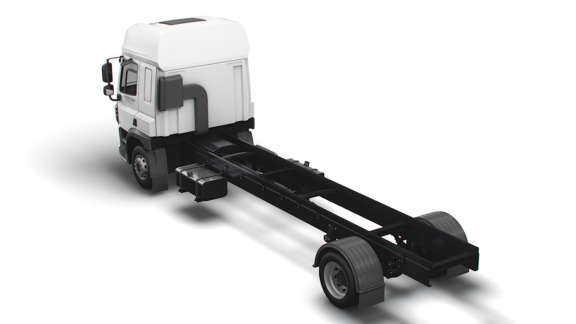 3D Model DAF CF Chassis 2020 - TurboSquid 1838116