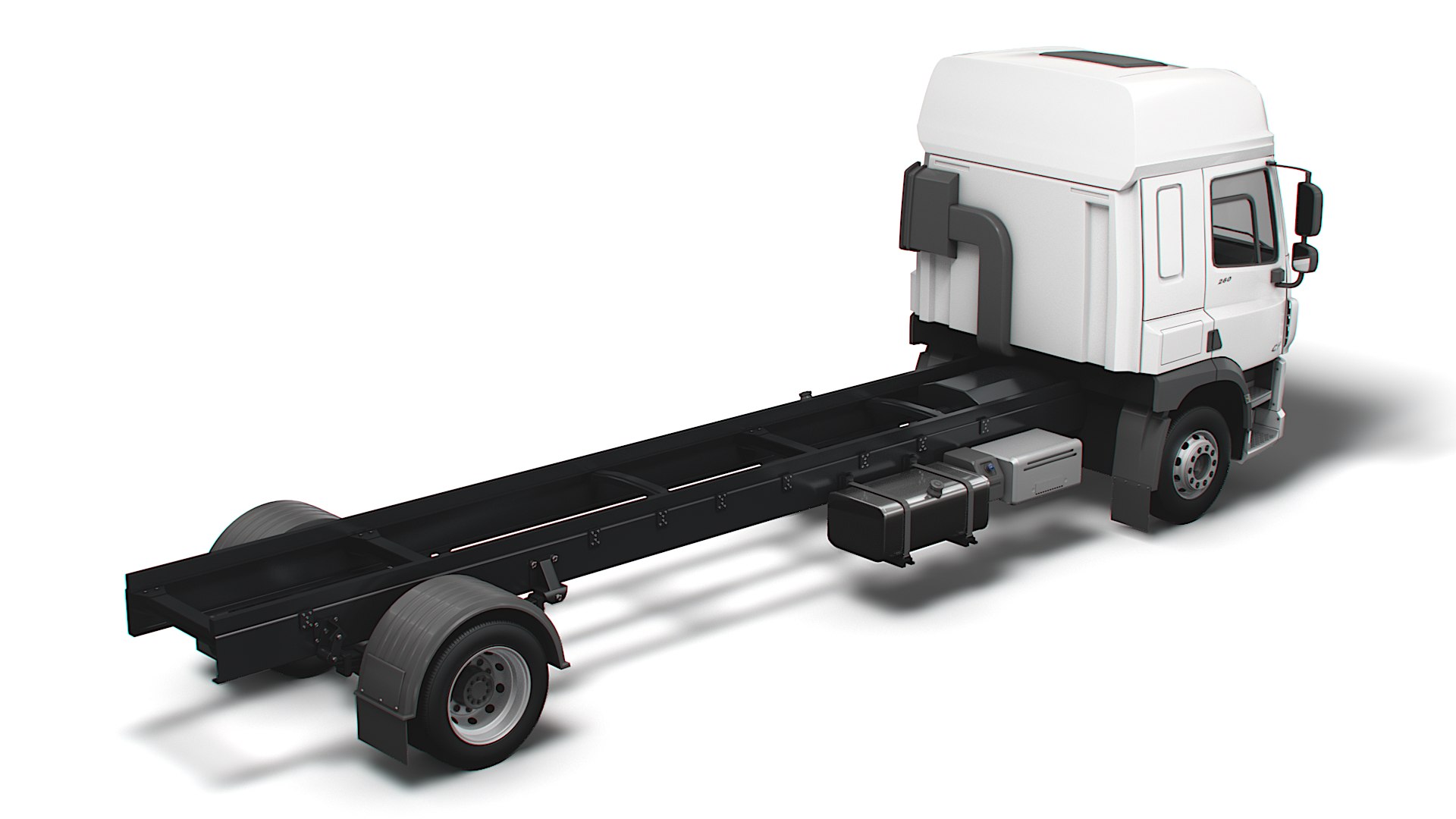 3D Model DAF CF Chassis 2020 - TurboSquid 1838116