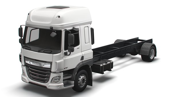 3D model DAF CF Chassis 2020 - TurboSquid 1838116