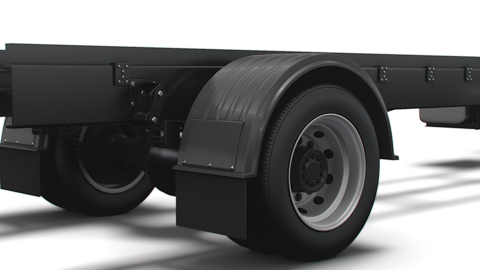 3D Model DAF CF Chassis 2020 - TurboSquid 1838116