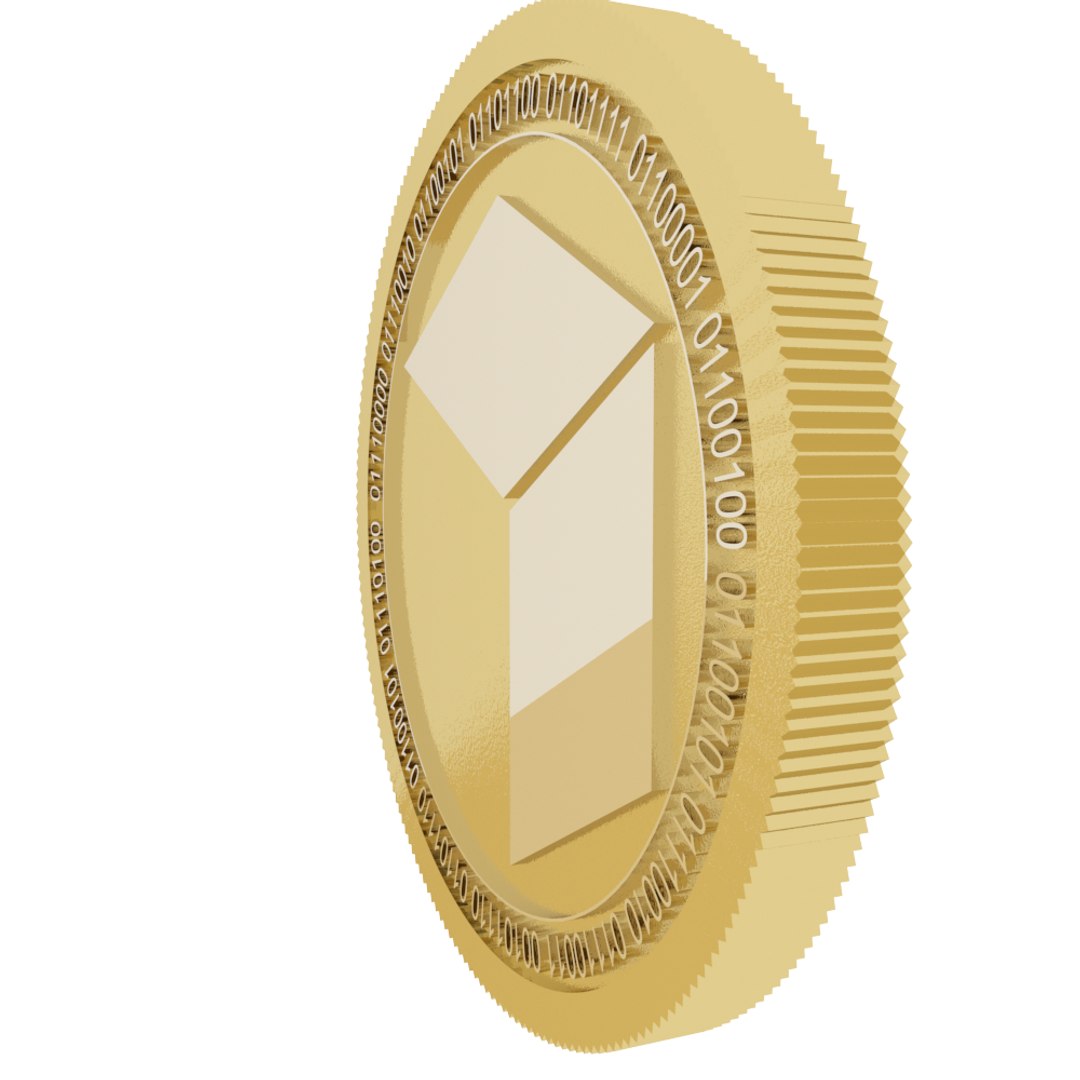 Brickblock Gold Coin 3D Model - TurboSquid 1494640