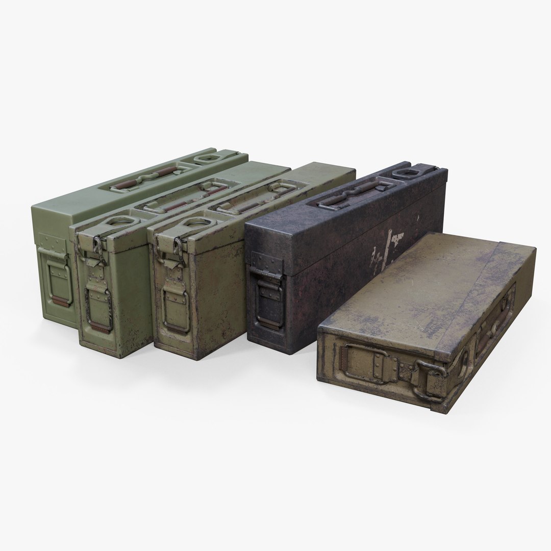 Ammo Box 3D model - TurboSquid 2077332
