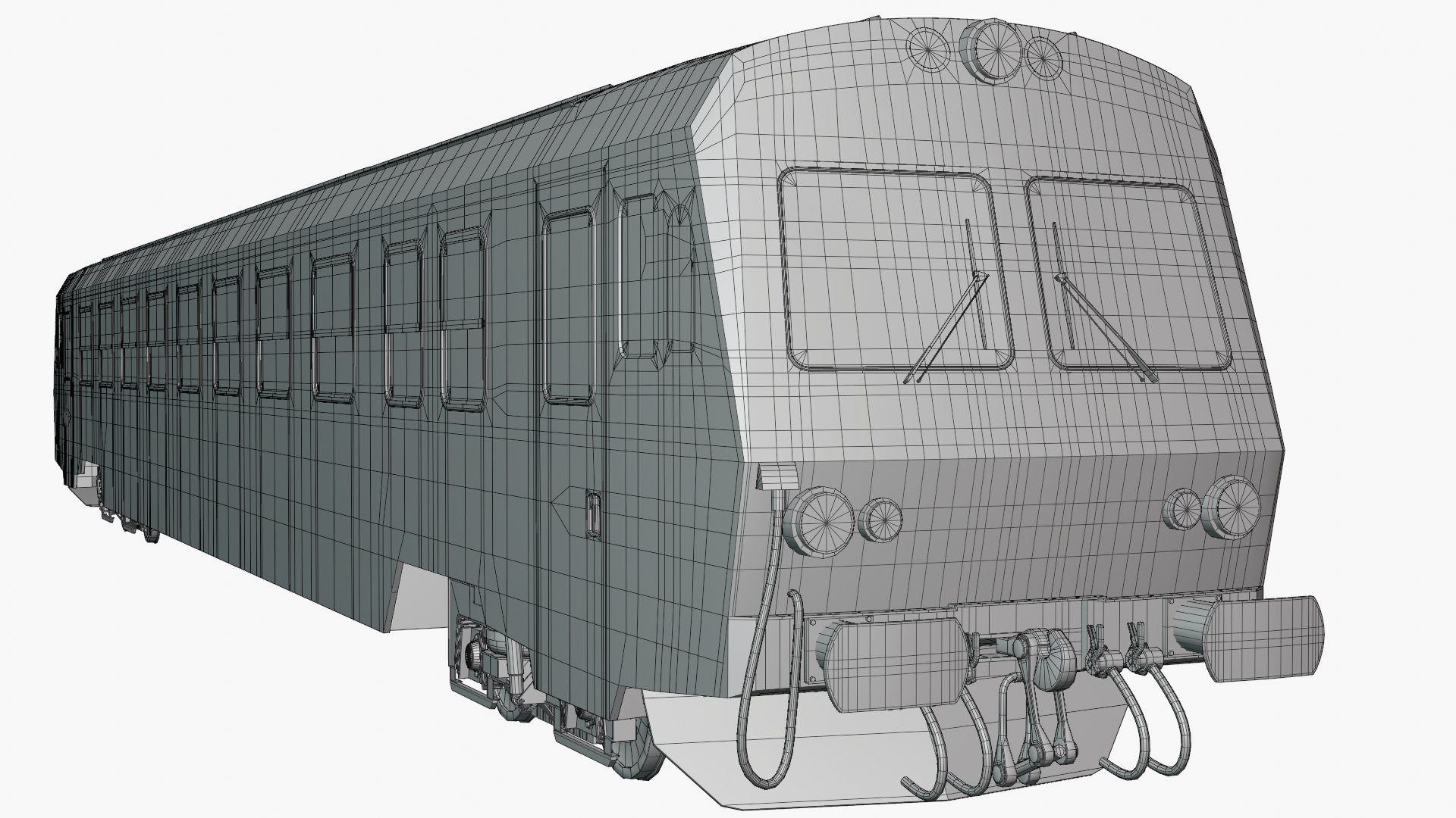 Siemens Locomotive And Diesel Train 3D Model - TurboSquid 1762729