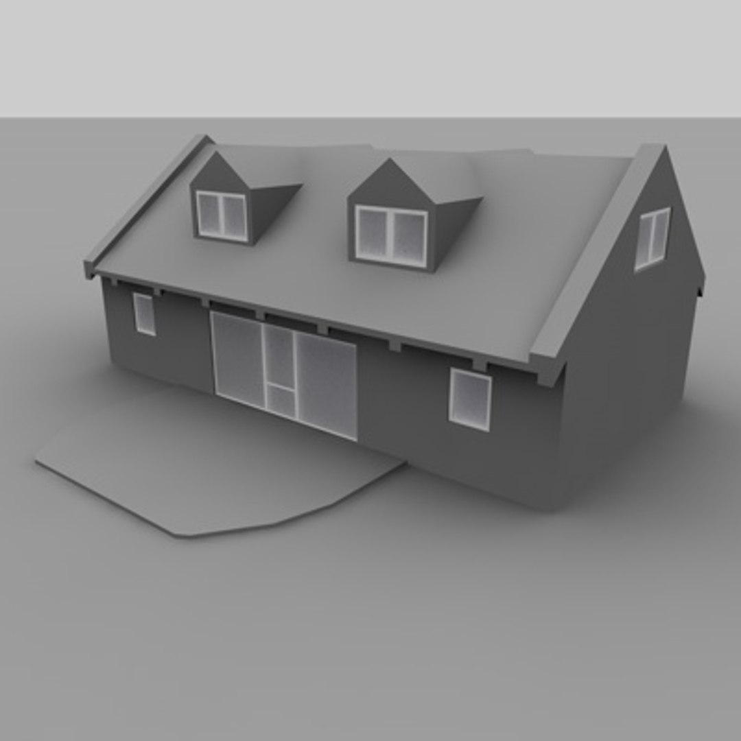 Free C4d Model Haus House