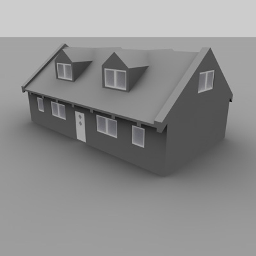 Free C4d Model Haus House