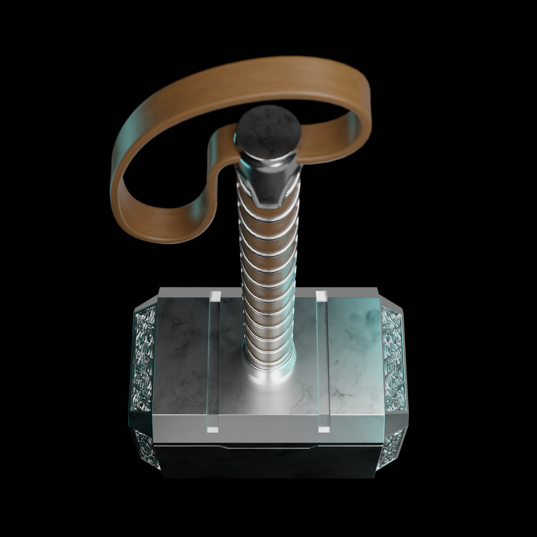 Thor's Hammer - Mjolnir model - TurboSquid 1747605