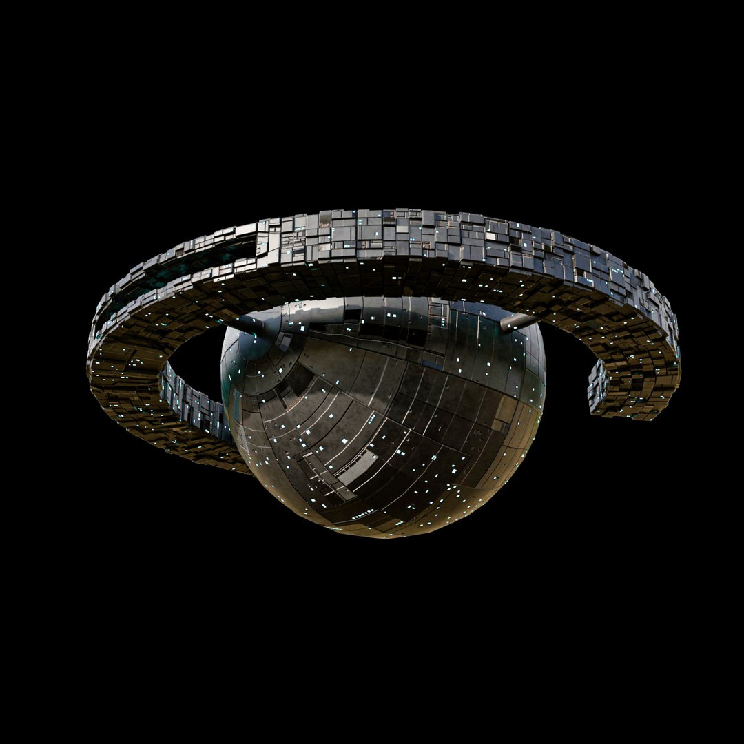 Space Station Sphere Mothership Model - TurboSquid 1917774