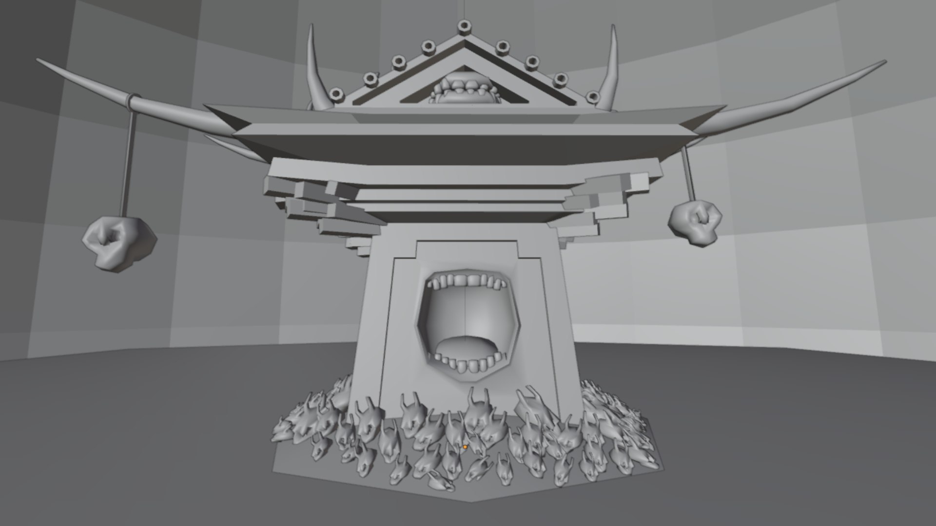 Sukunas Domain Shrine Model - TurboSquid 2205899
