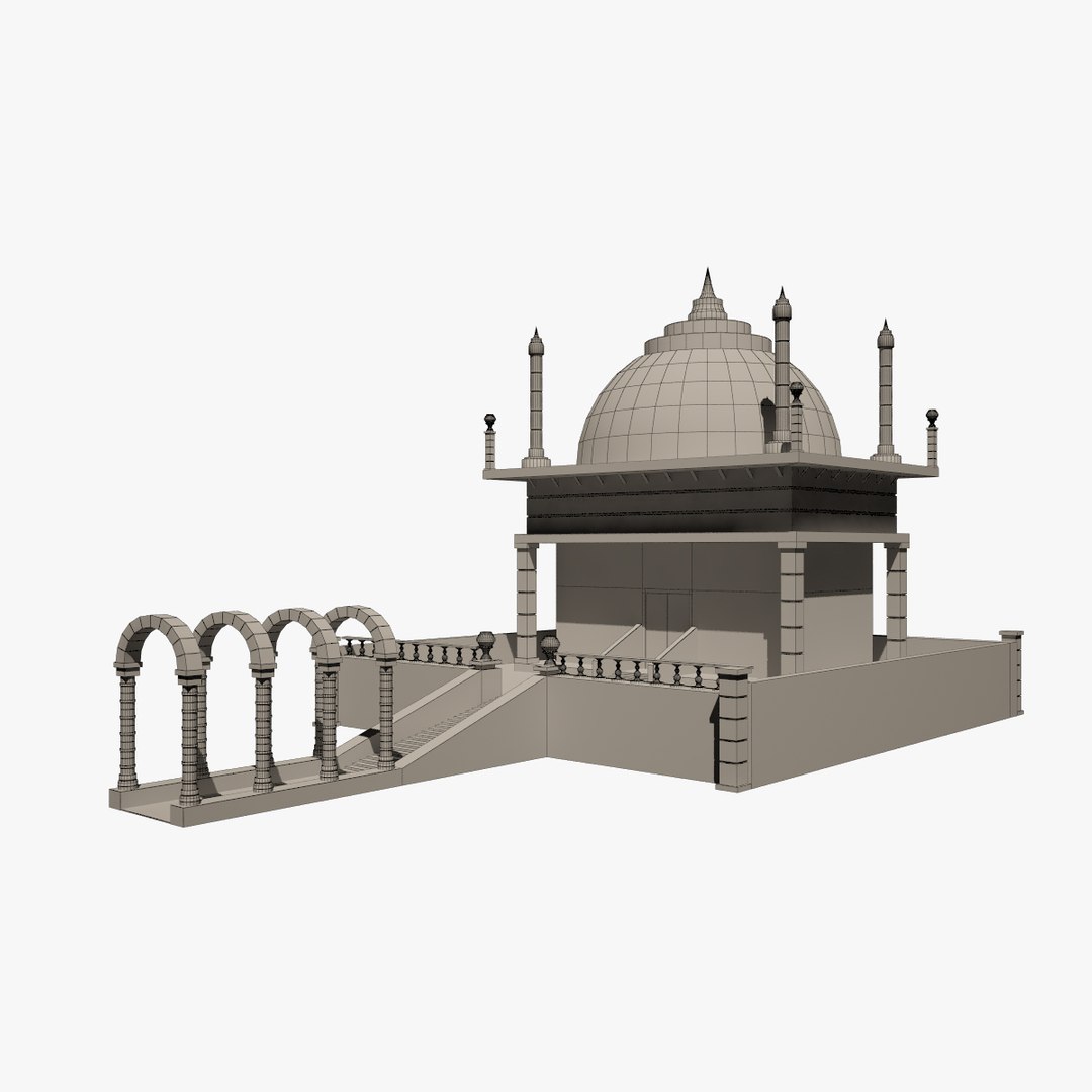 3D Model Temple - TurboSquid 1239428