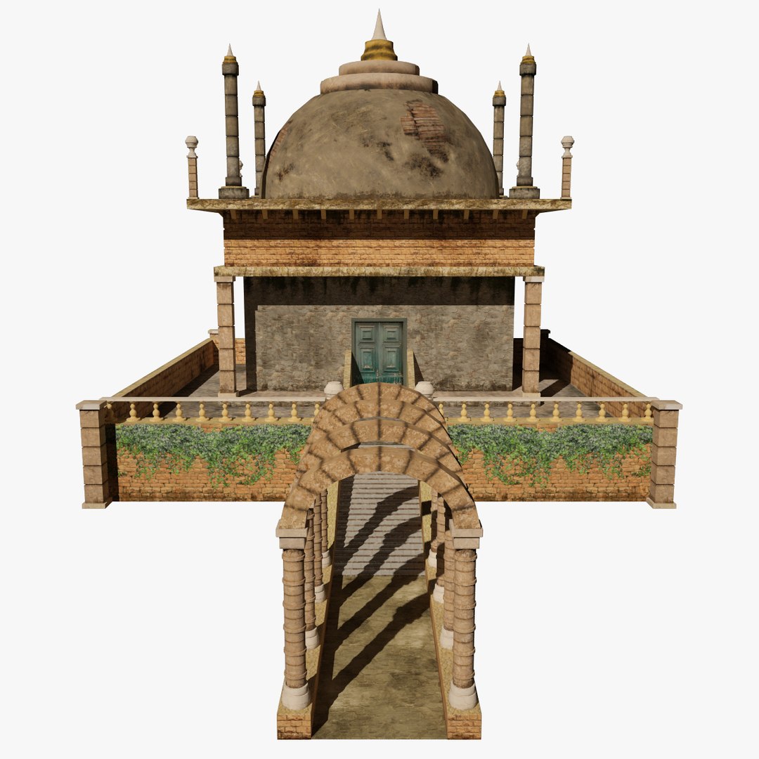 3D Model Temple - TurboSquid 1239428
