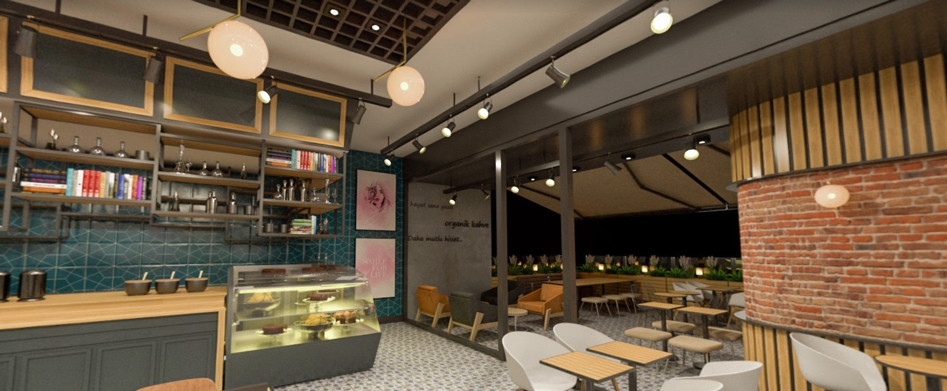 KAFE TASARIMI 3D Model - TurboSquid 2304362