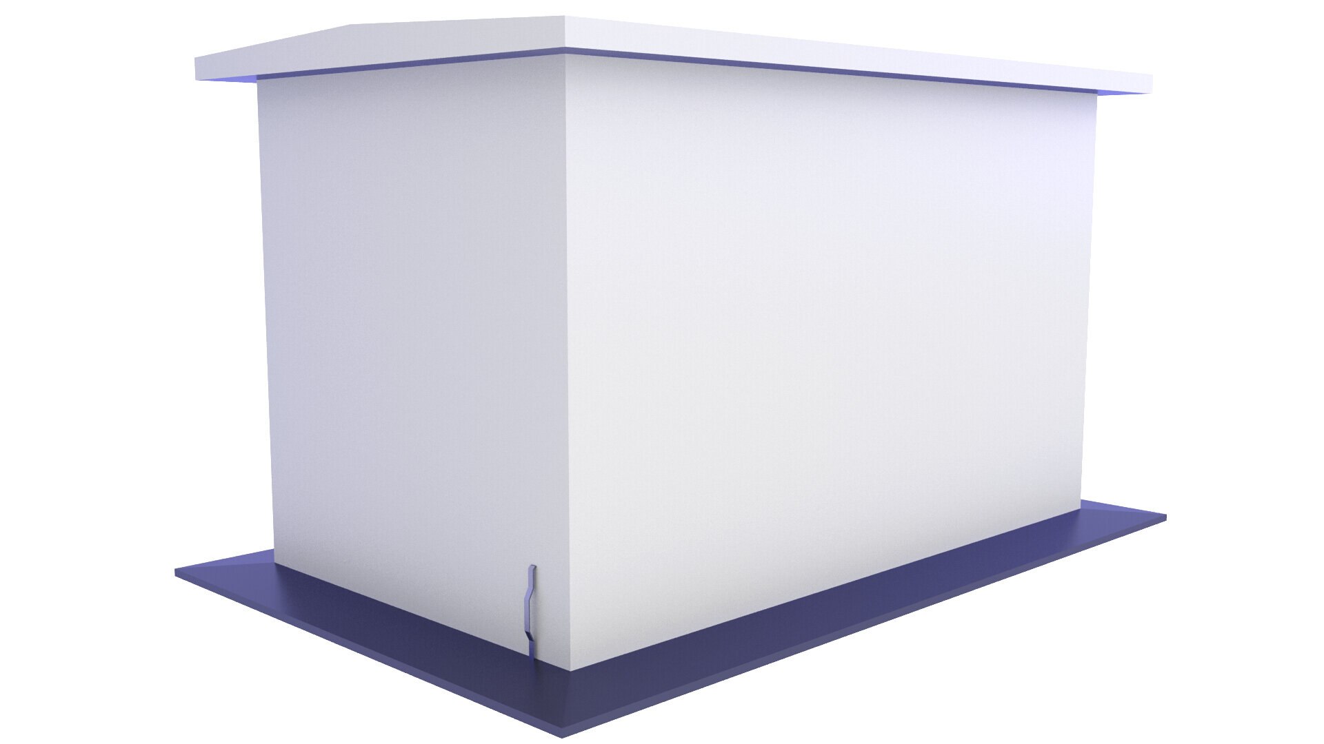 3D Model Precast Concrete Substation Building Low Poly 13 - TurboSquid ...