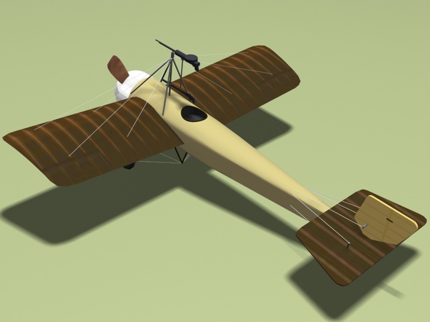 Caproni Ca 20 Fighter 3d C4d