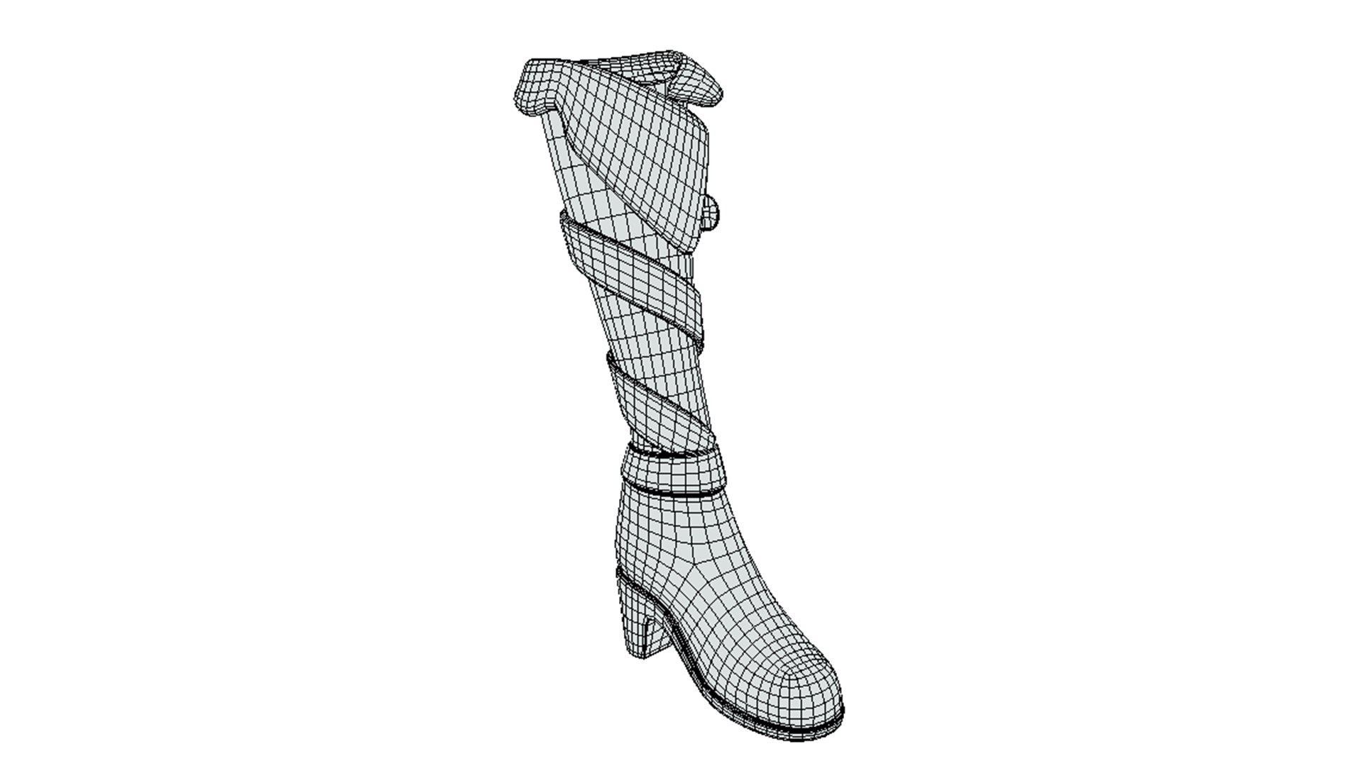 3D Model Women S Boots - TurboSquid 2148845