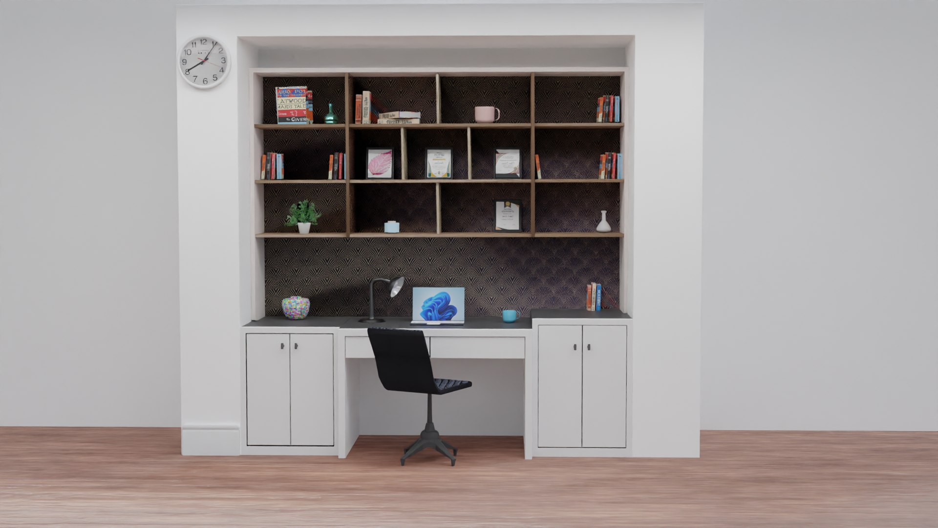 3D Model Personal Desk Interior - TurboSquid 2107571