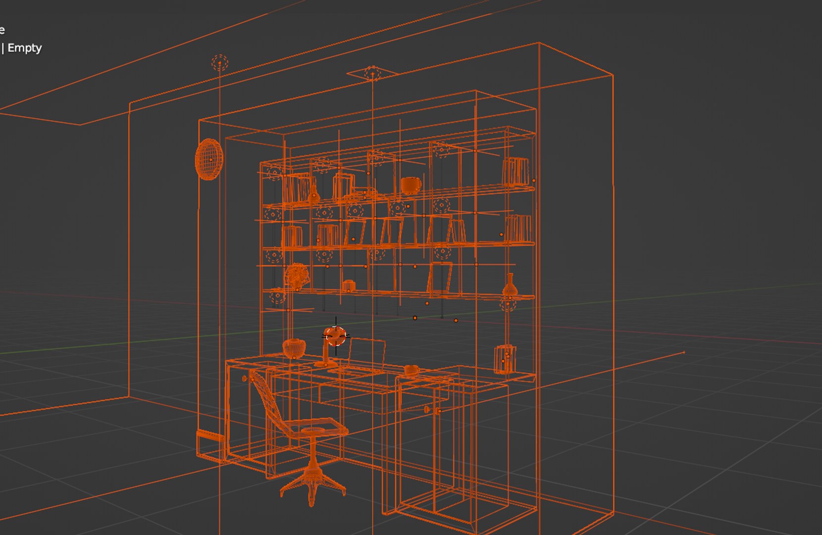 3D Model Personal Desk Interior - TurboSquid 2107571