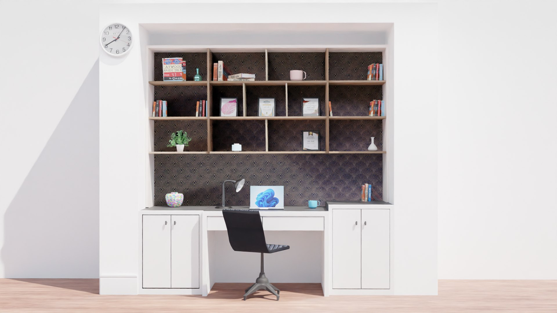 3D Model Personal Desk Interior - TurboSquid 2107571