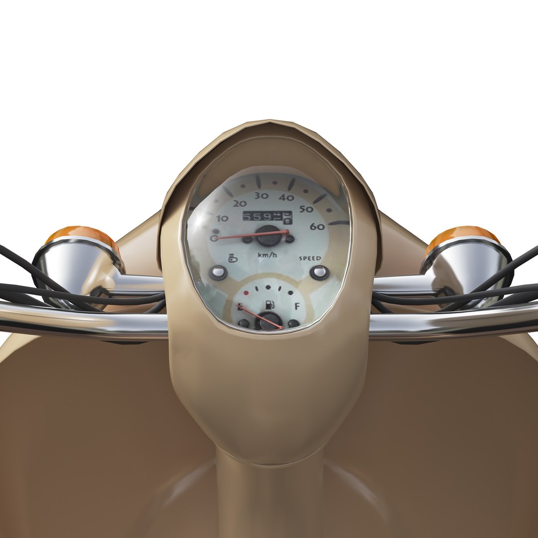 3D Honda Crea Scoopy Model - TurboSquid 1736674