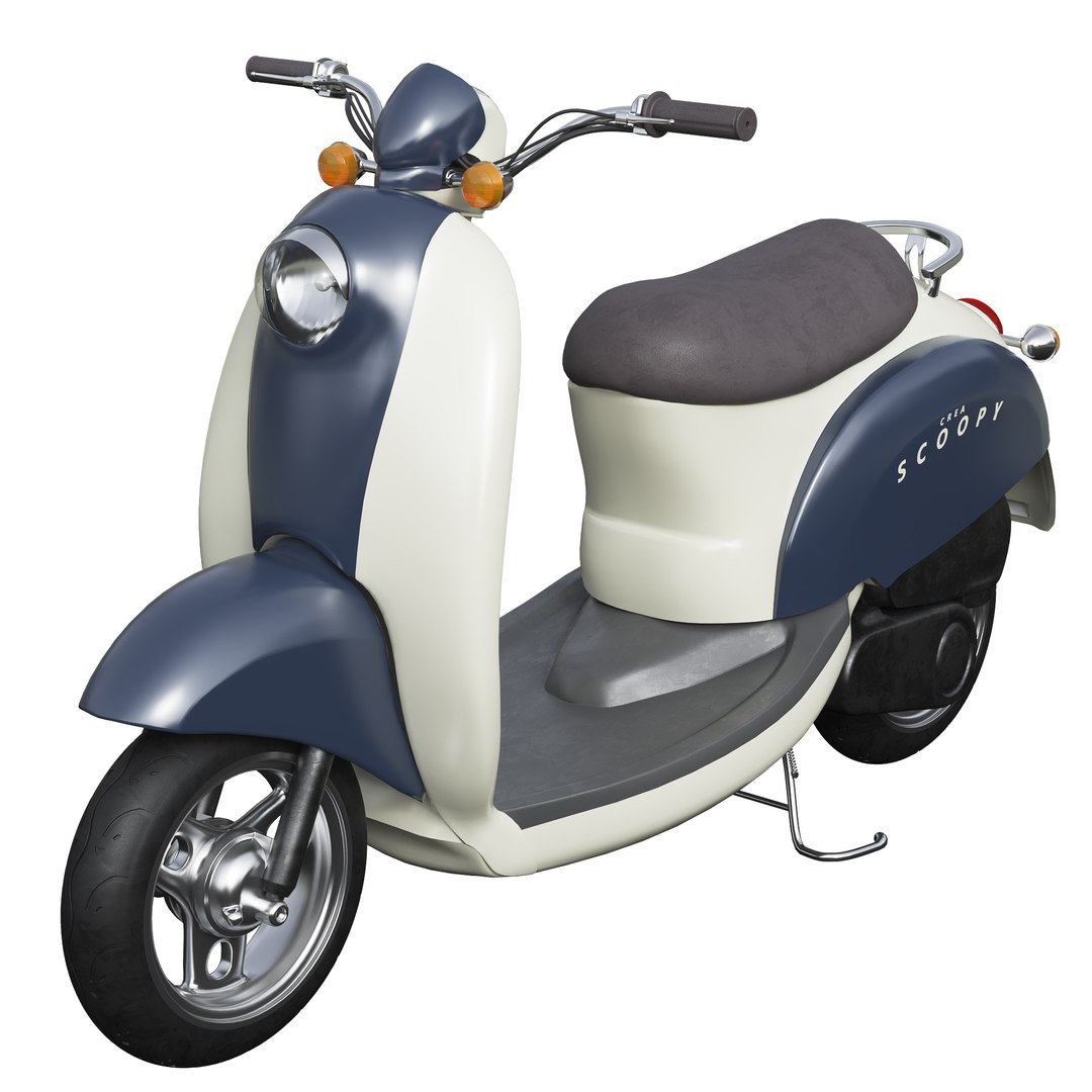 3D Honda Crea Scoopy Model - TurboSquid 1736674
