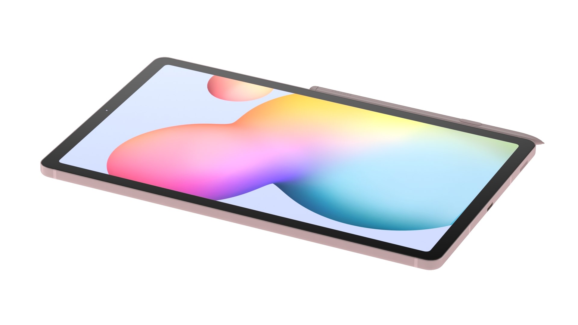 Samsung Galaxy Tab S6 Lite 2024 Pink 3D Model - TurboSquid 2251409