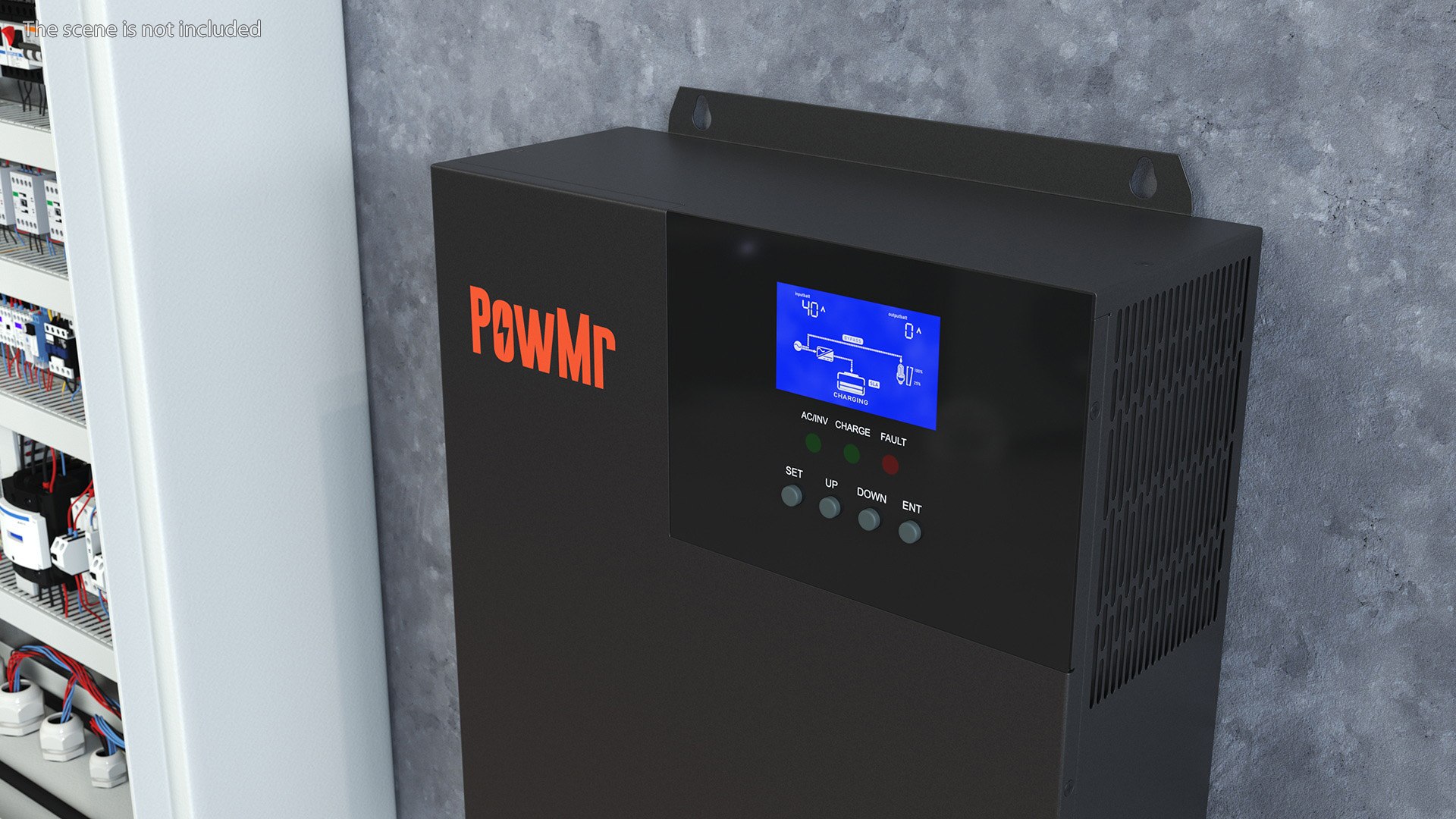 PowMr Solar Inverter Charger Model - TurboSquid 2279663