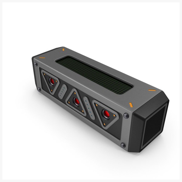 modelo 3d Dispositivo de ciencia ficción gris V3 PBR - TurboSquid 2305909