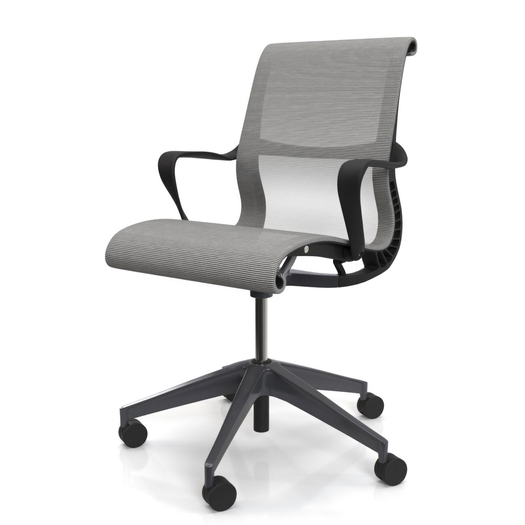 3D Model Herman Miller Setu Chair PBR - TurboSquid 2222549
