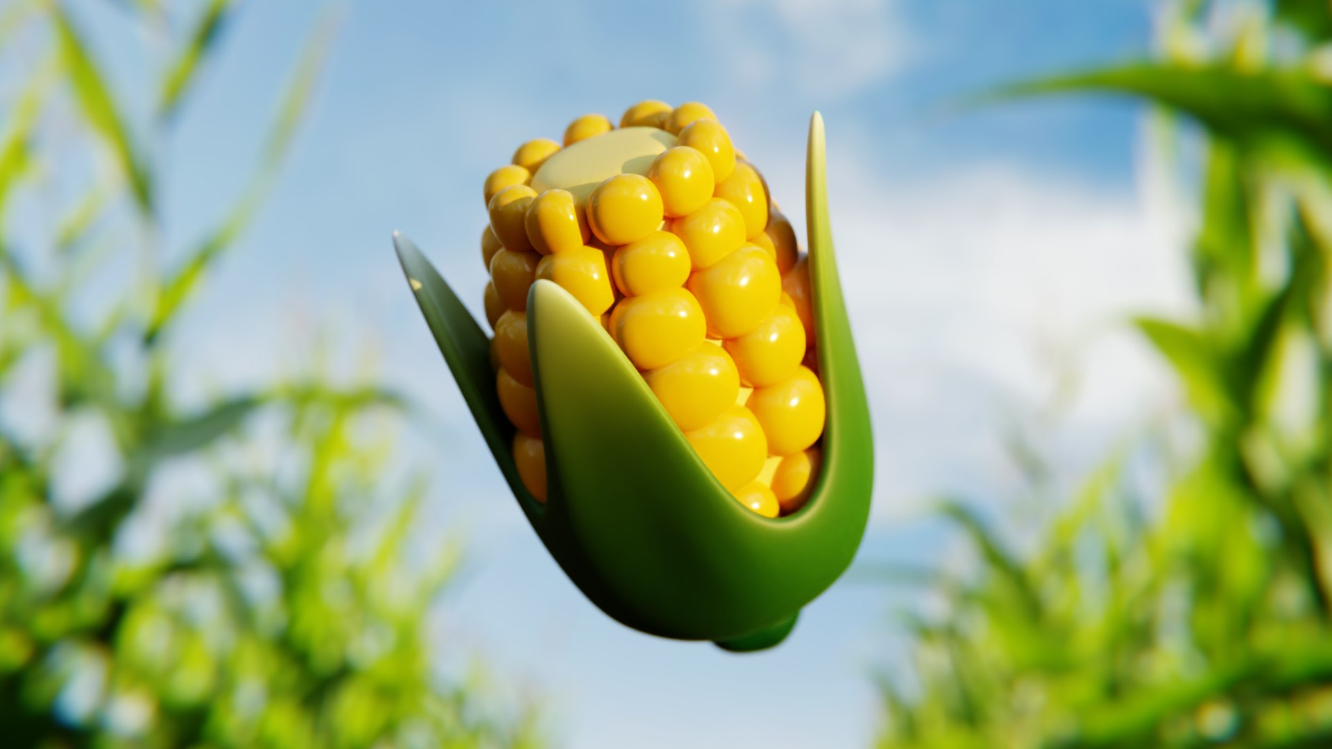 3D model Corn Scene - TurboSquid 2112619