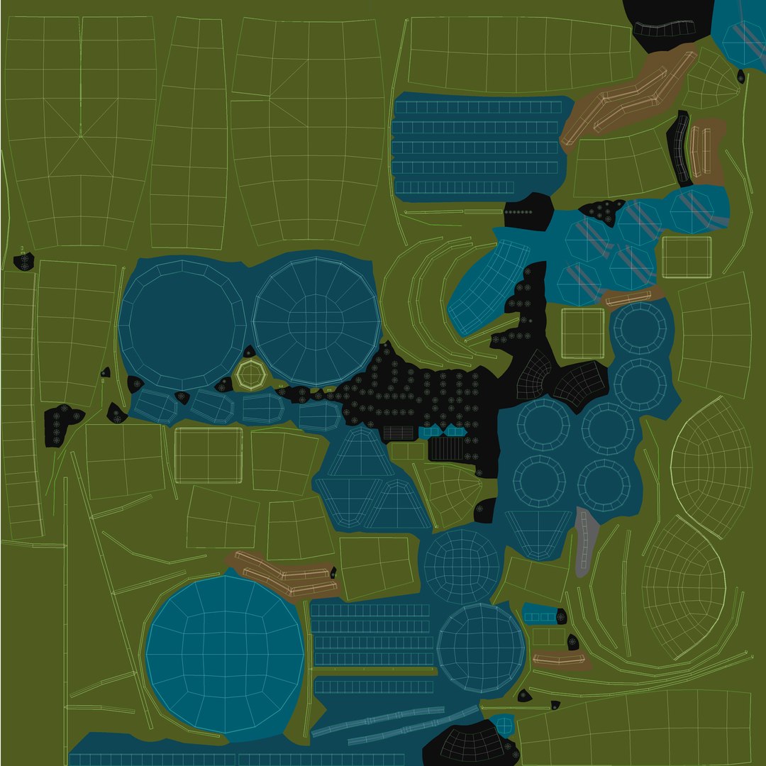 Cartoon Green Submarine Model - TurboSquid 2283448