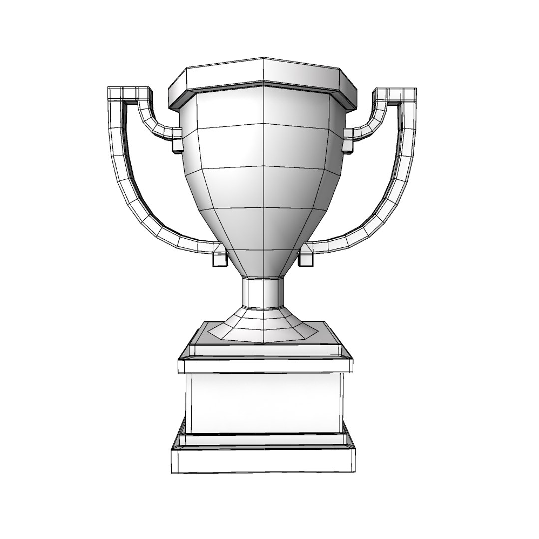 3d Awards Trophies Model