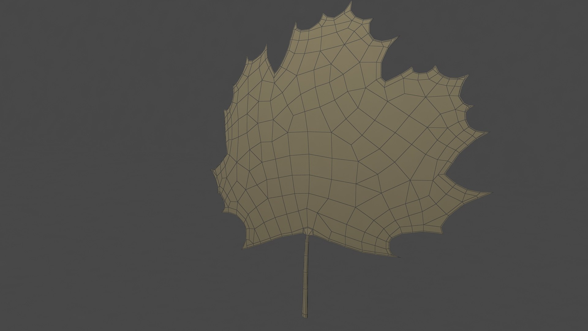 Maple Leaf Model - TurboSquid 2039367