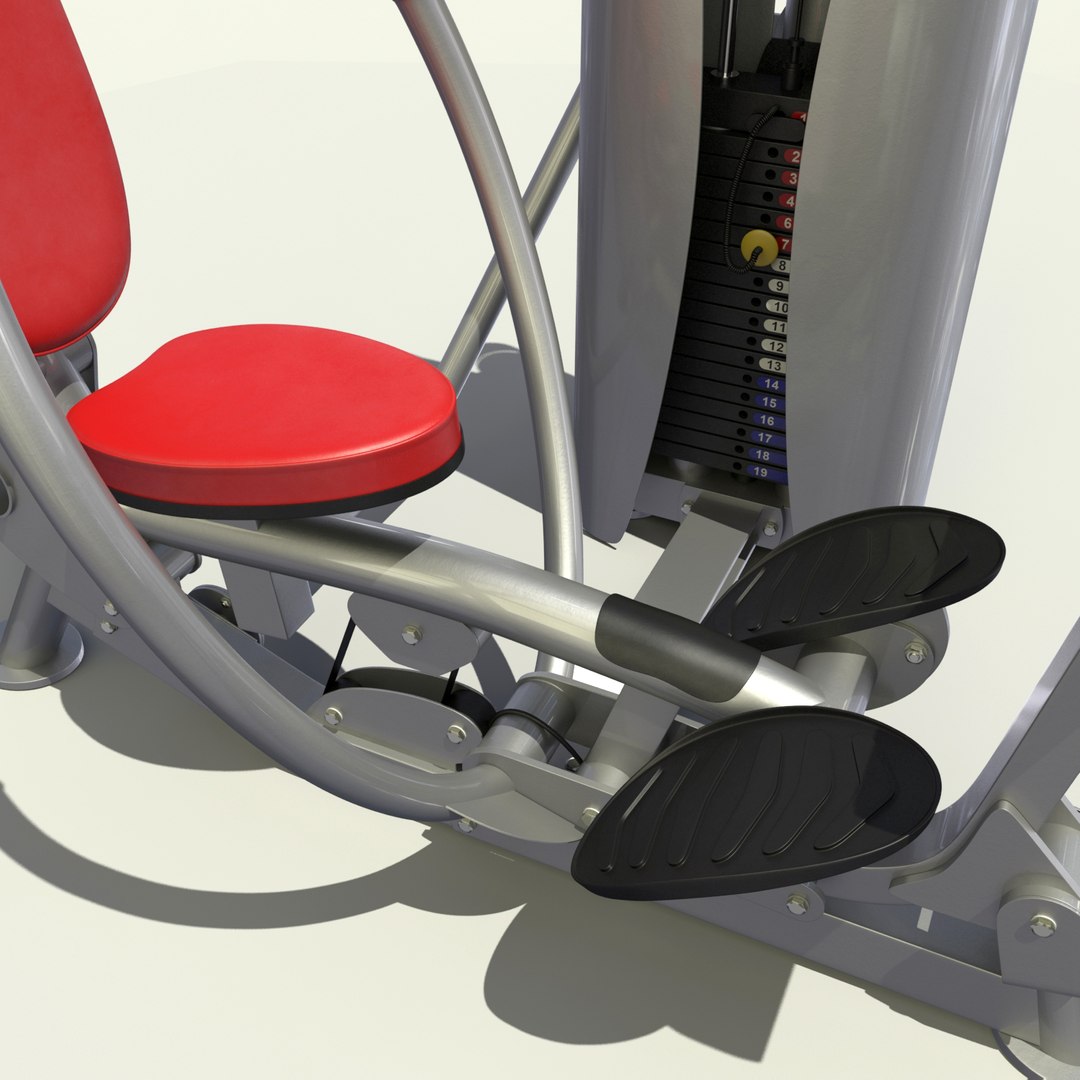 3d Chest Press Model