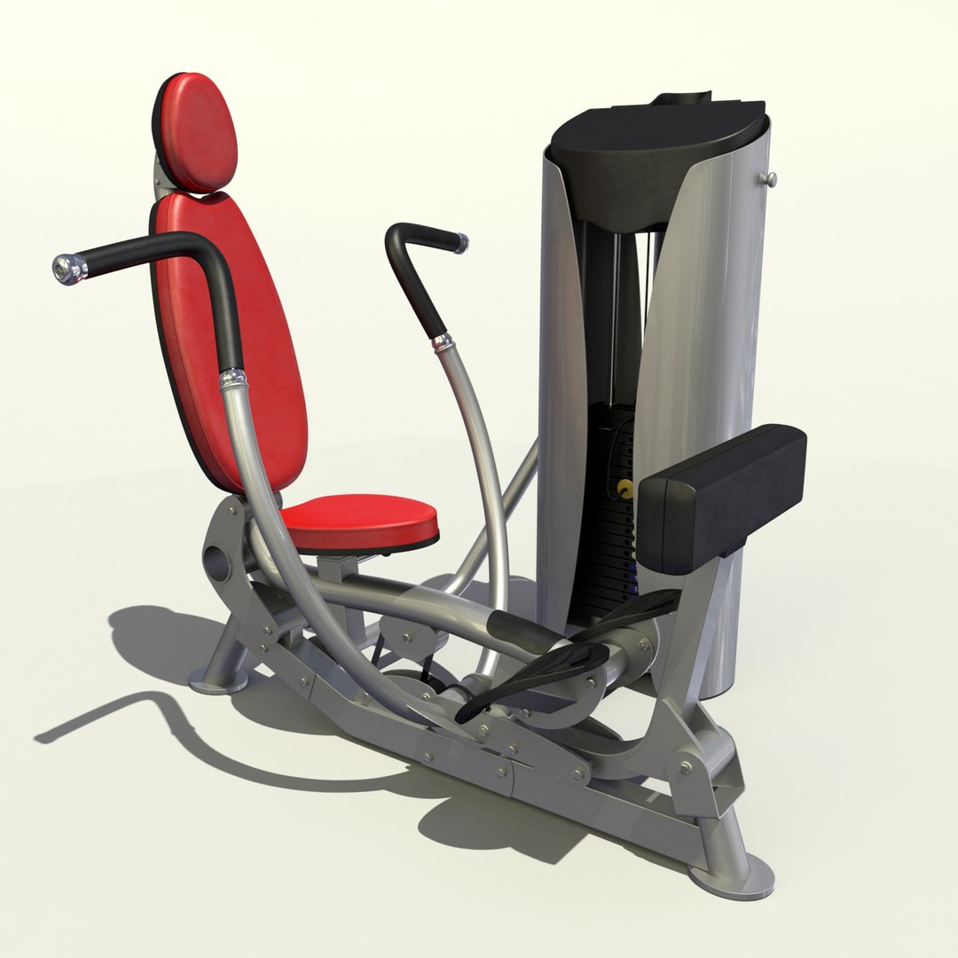 3d Chest Press Model