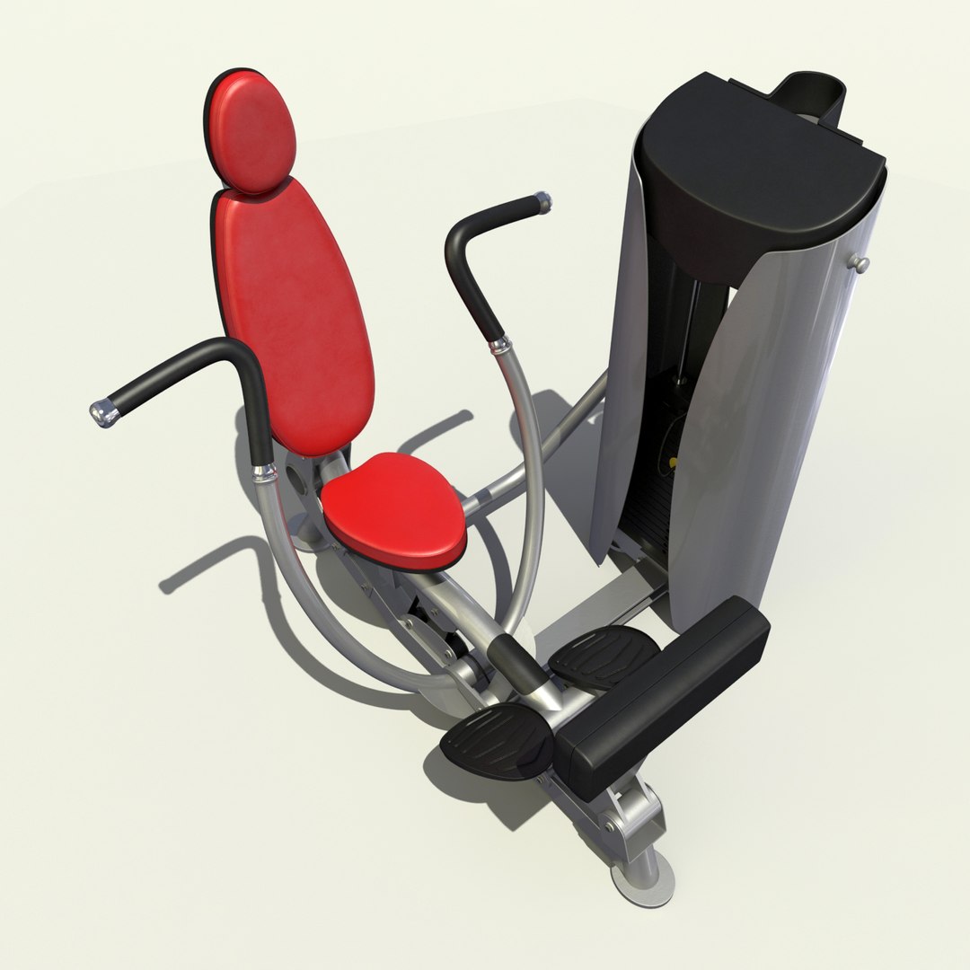3d Chest Press Model