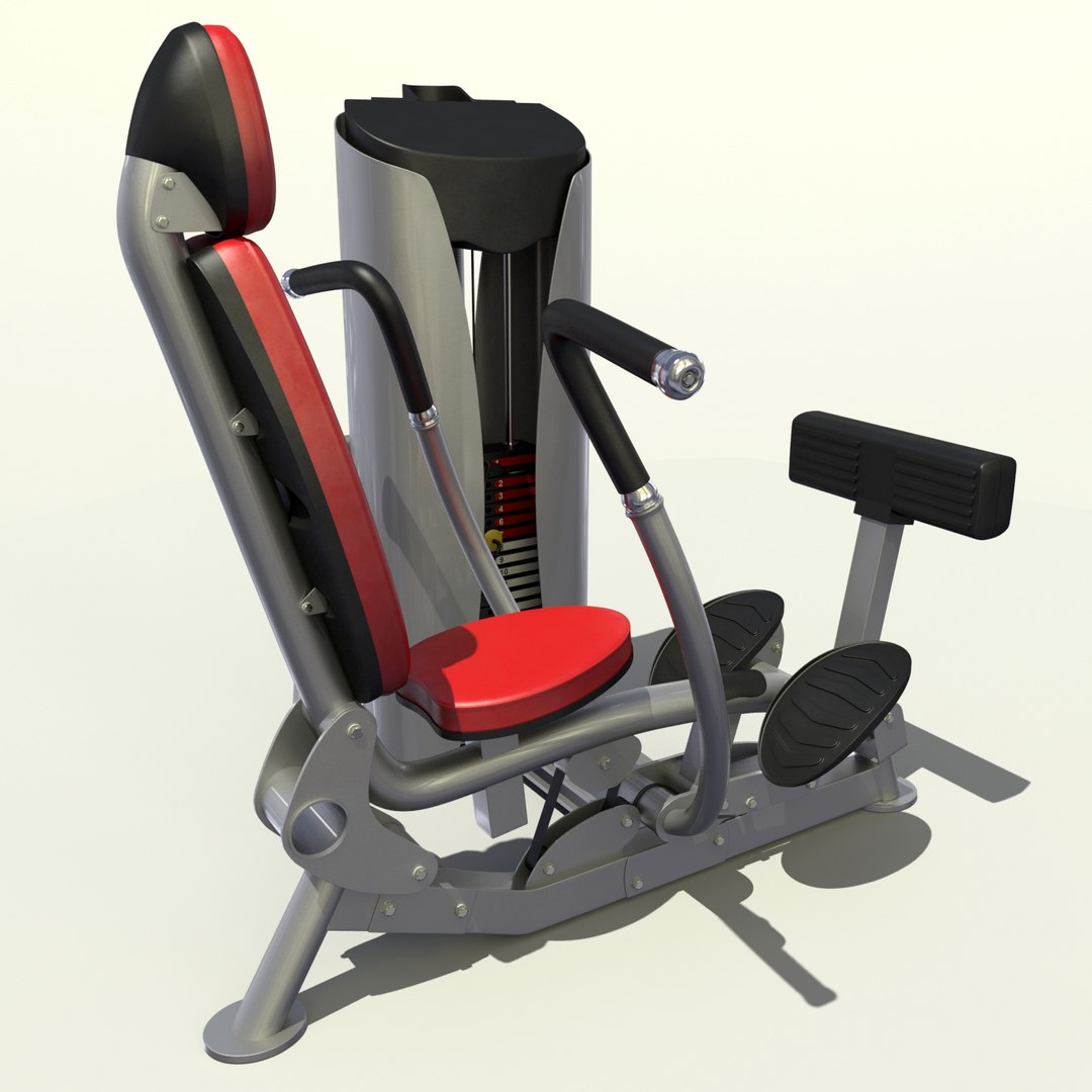 3d Chest Press Model