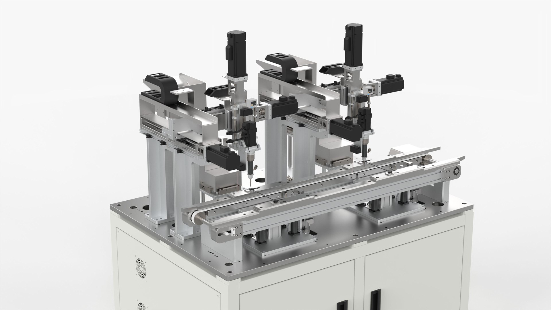 3D Double Station PCB Board Screw Machine - TurboSquid 1979944