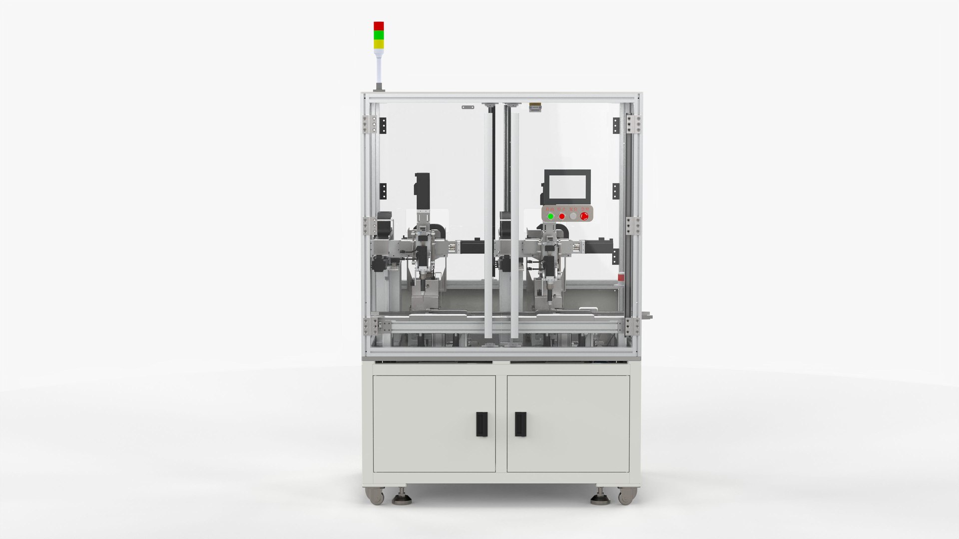 3D Double Station PCB Board Screw Machine - TurboSquid 1979944
