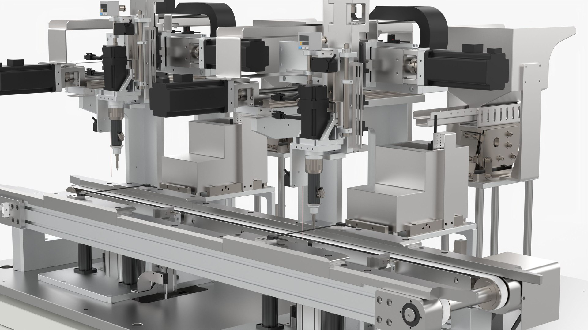 3D Double Station PCB Board Screw Machine - TurboSquid 1979944