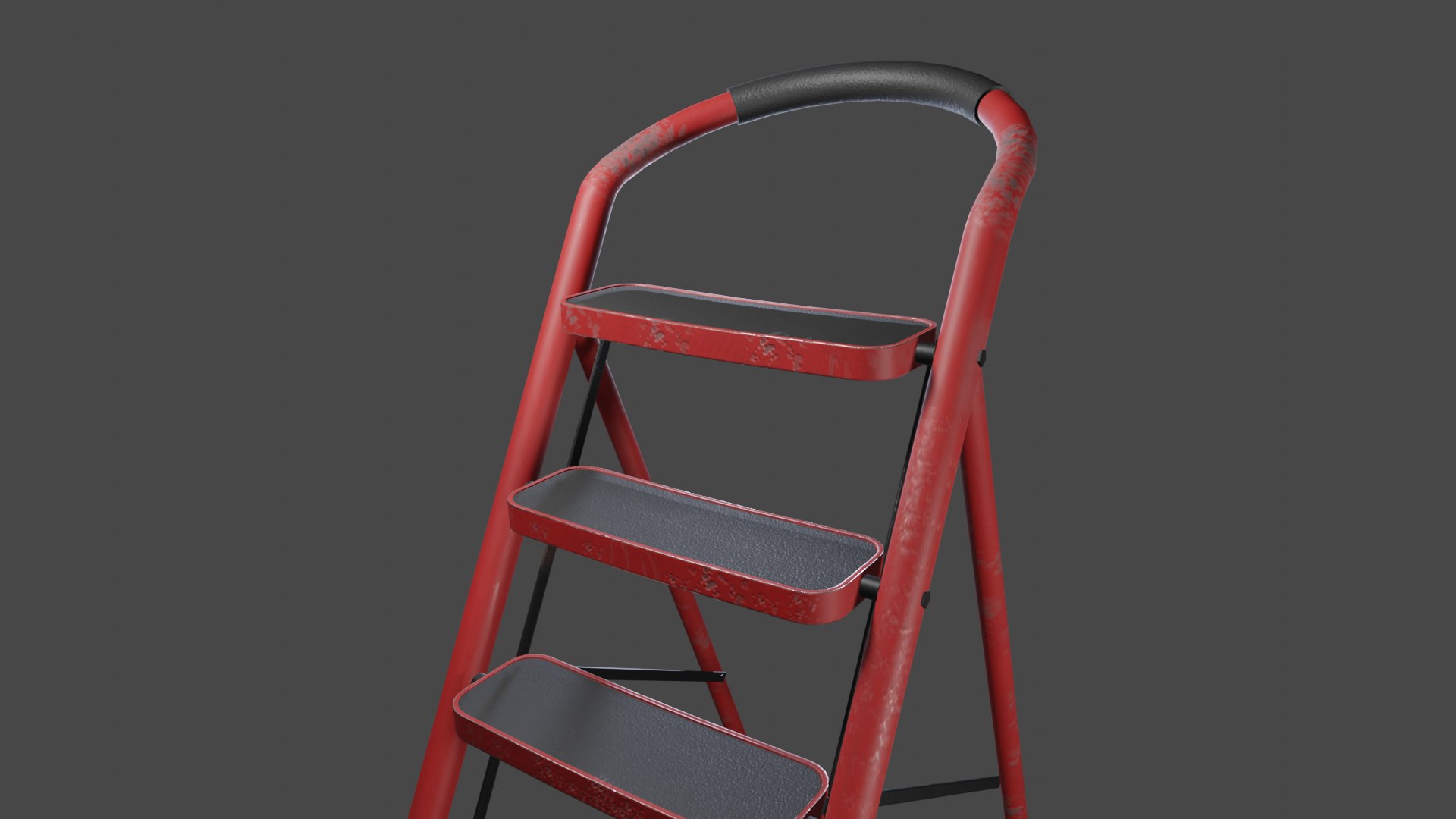 Step Ladder low-poly 3D - TurboSquid 1773225