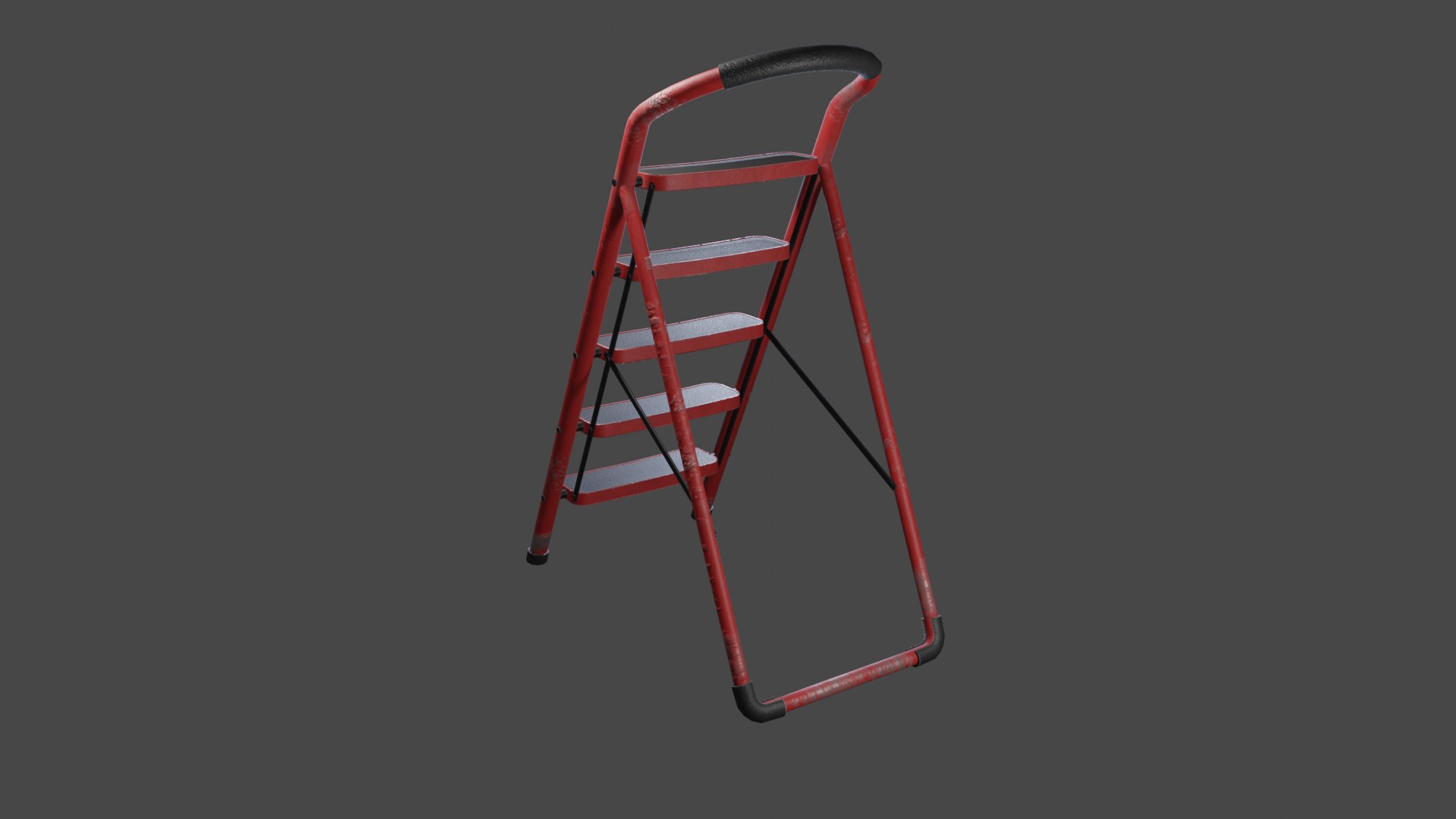 Step Ladder low-poly 3D - TurboSquid 1773225