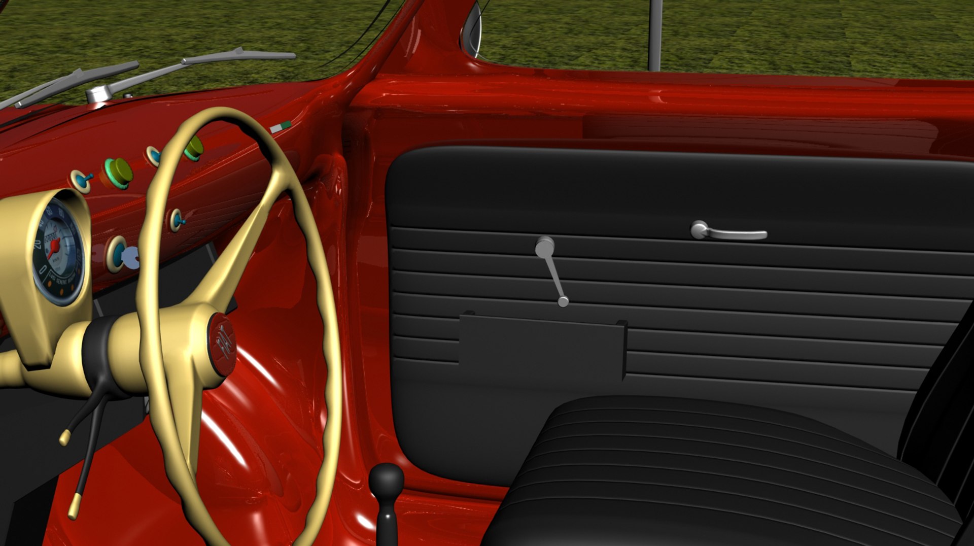 Fiat 500 Classic 3d Max