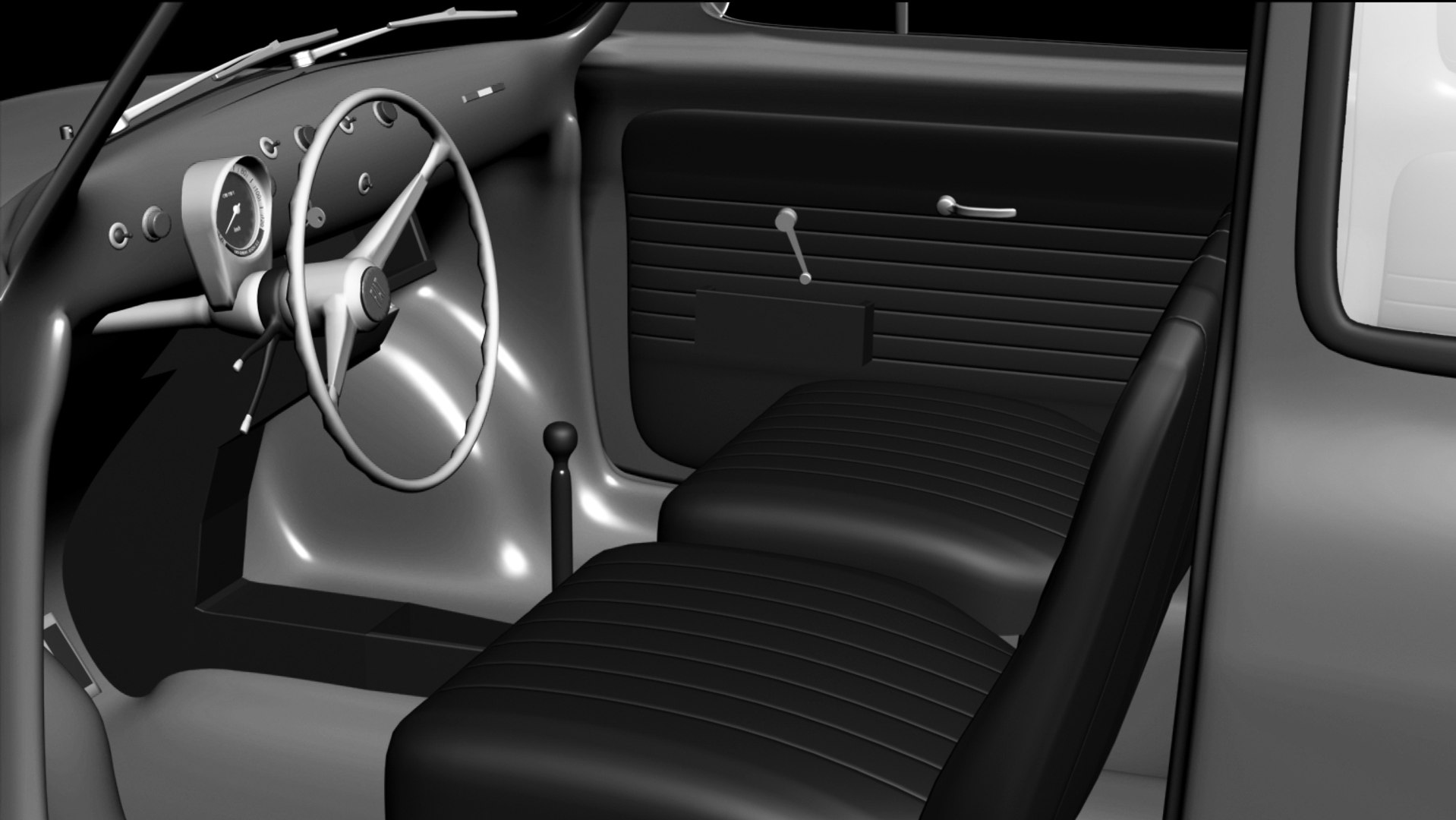 Fiat 500 Classic 3d Max