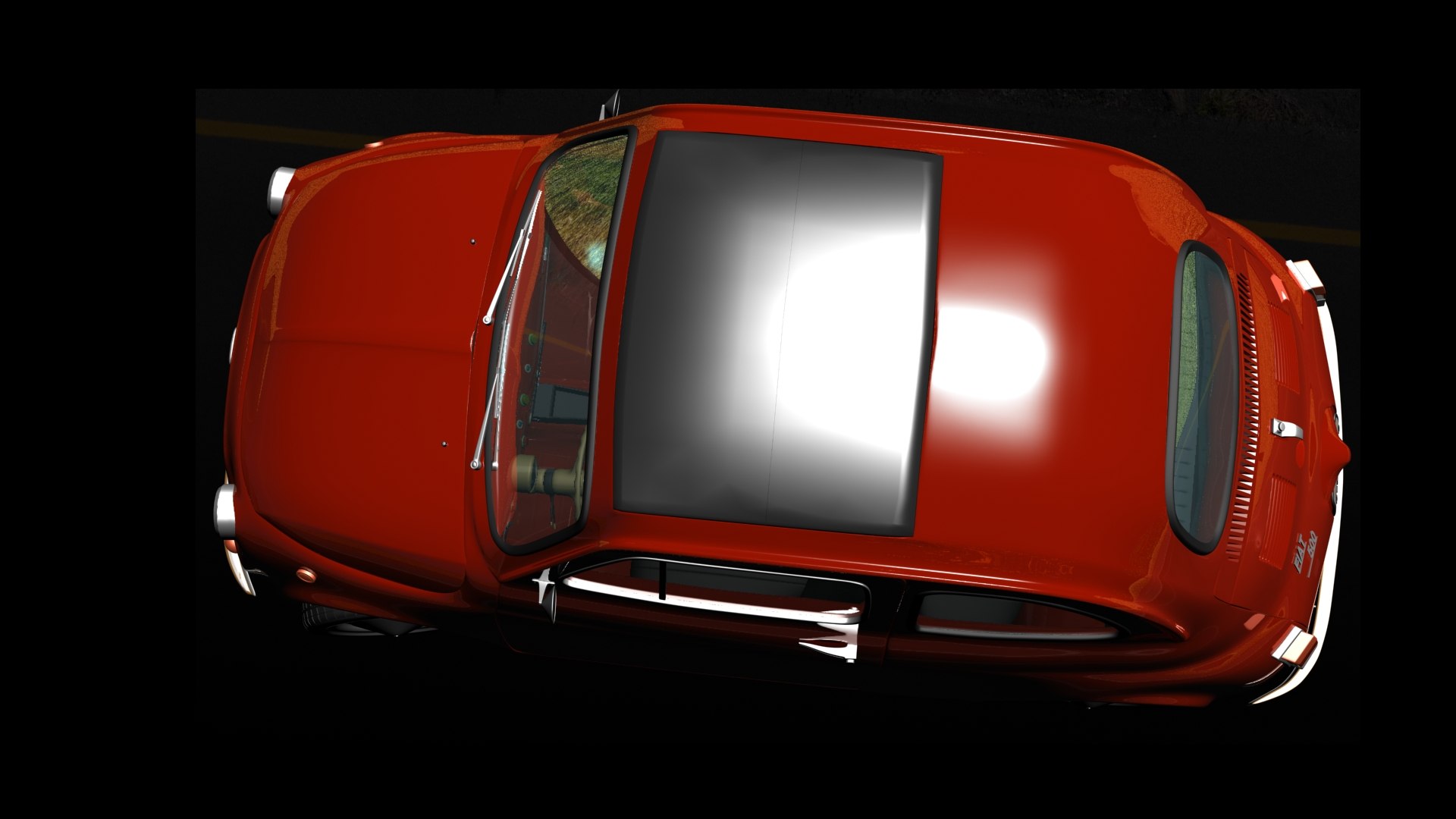 Fiat 500 Classic 3d Max